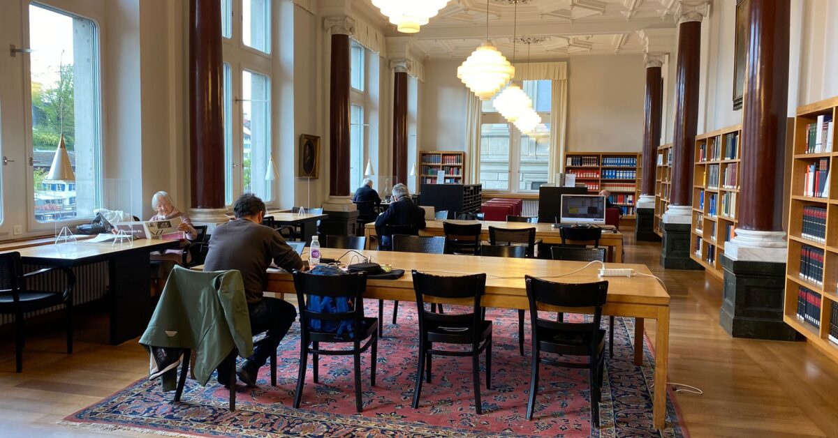 Die älteste Bibliothek Zürichs verleiht die neuste Literatur – Zürcher ...